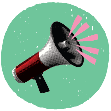 WEB BADGE megaphone | Kiwanis International